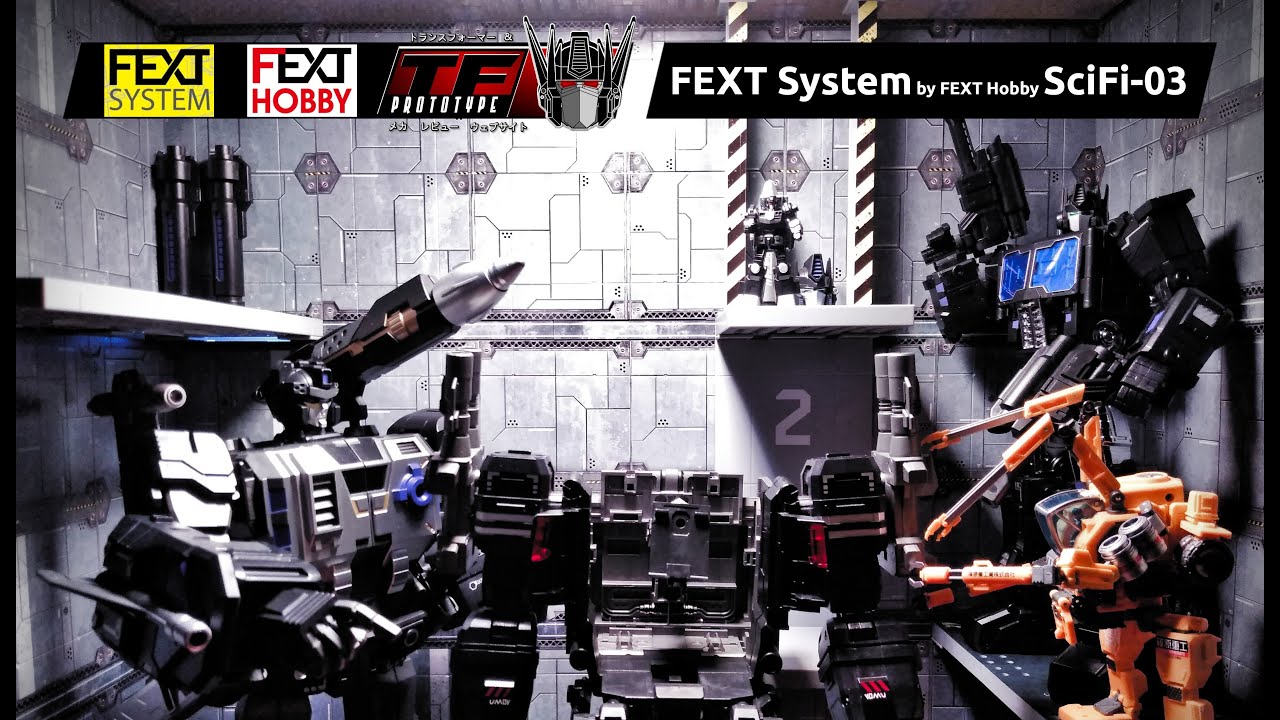 FEXT Hobby FEXT System SciFi-03 Showcase by TF-Prototype - YouTube