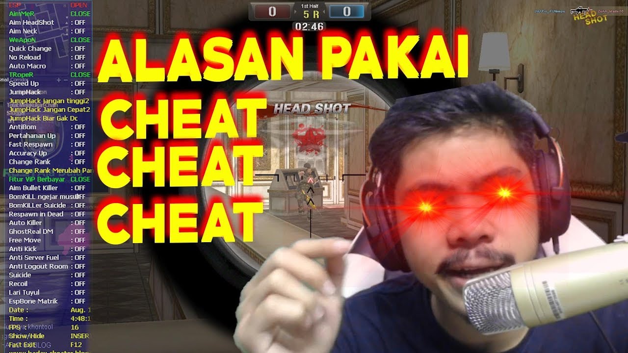 ALASAN KNAPA PAKE CHEAT CURHATAN CHEATER - POINT BLANK INDONESIA - YouTube