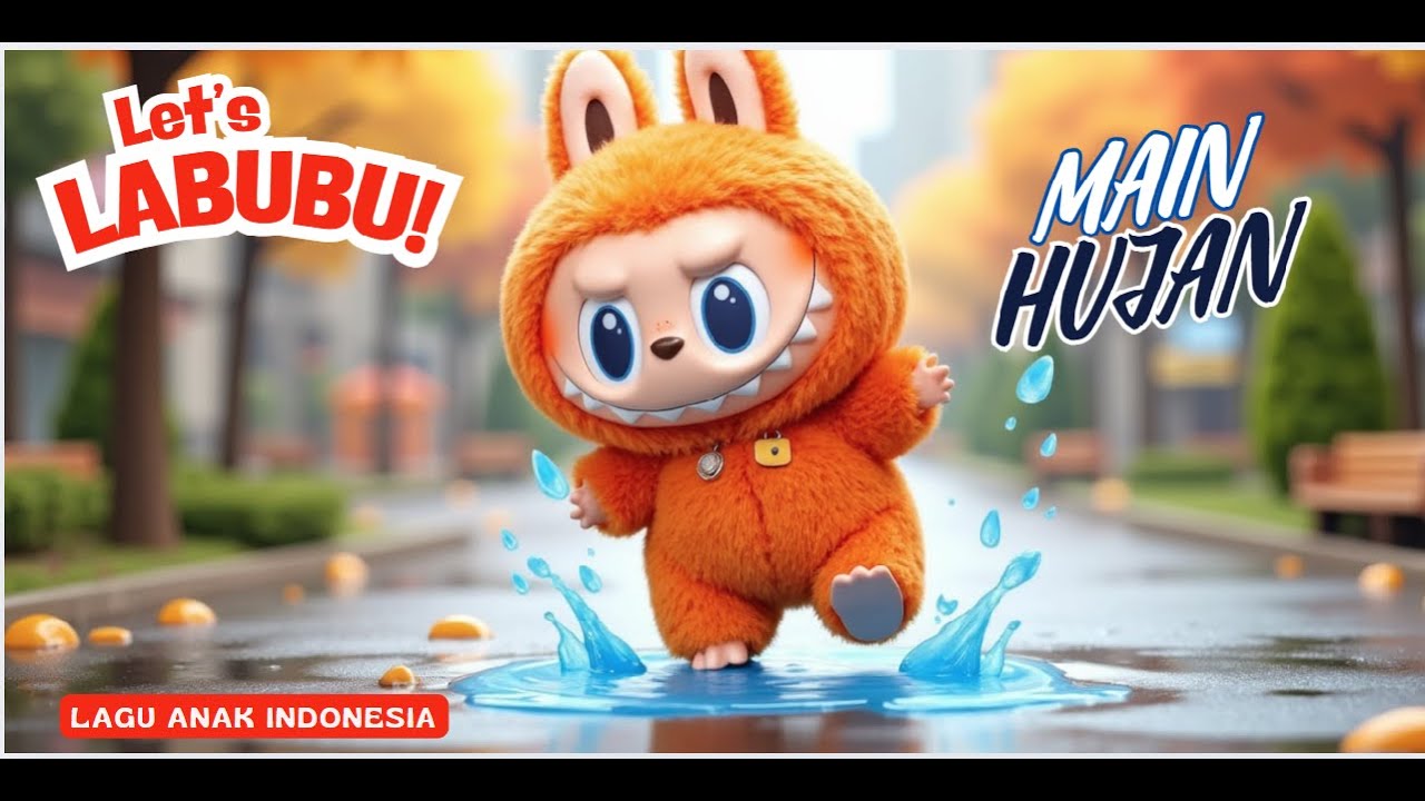 lAGU LABUBU BERMAIN HUJAN / LAGU ANAK-ANAK INDONESIA - YouTube