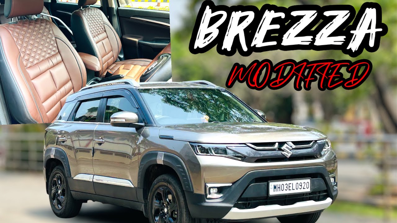 BREZZA ZXI MODIFIED|BREZZA 2024|BREZZA INTERIOR|BREZZA SEATCOVER|📞 ...