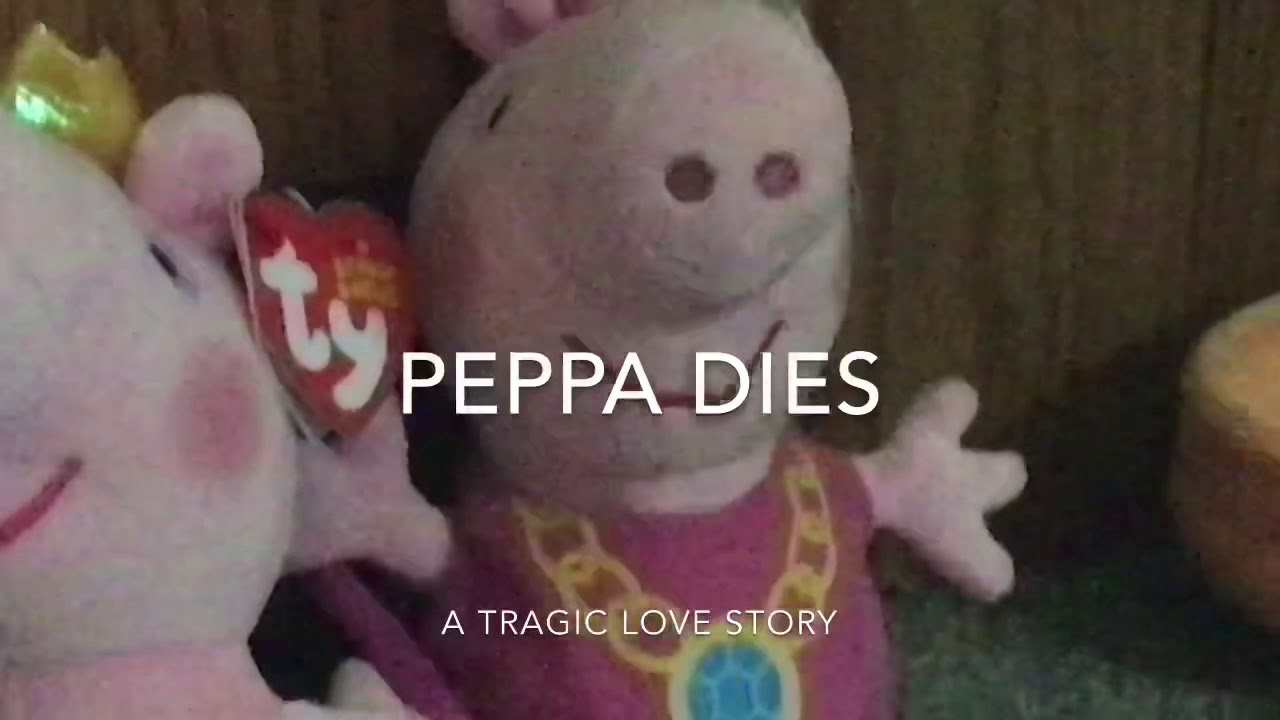 Peppa dies a tragic love story (sad ending) - YouTube