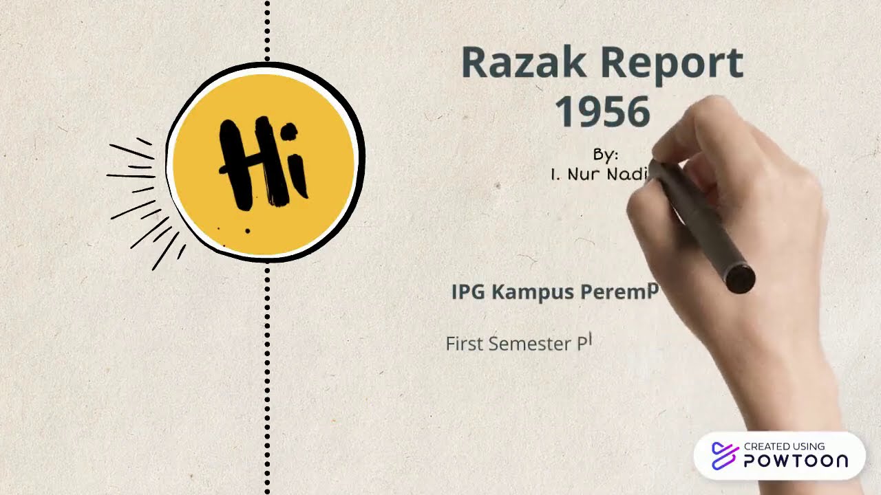 Education Report: Razak Report 1956 - YouTube