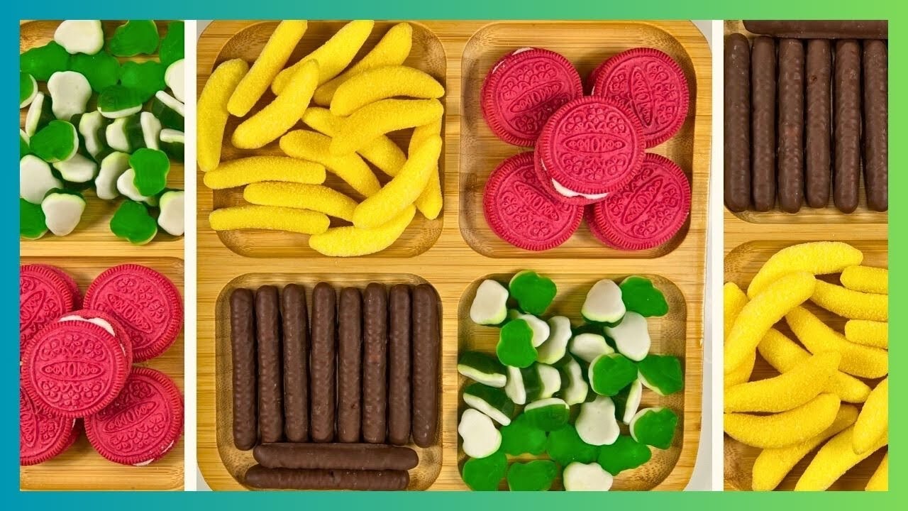 ASMR Sweets Platter| ASMR || Satisfying Sounds - YouTube
