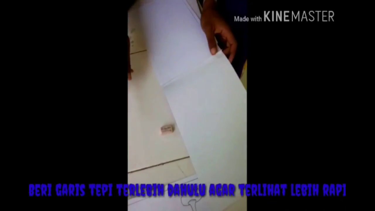 Cara Menggambar Menggunakan Teknik Linear - YouTube