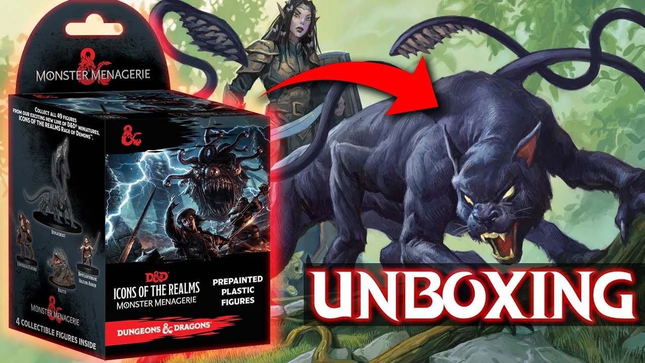Monster Unboxing 😍 - Icons of the Realms Monster Menagerie 1 | #dnd ...