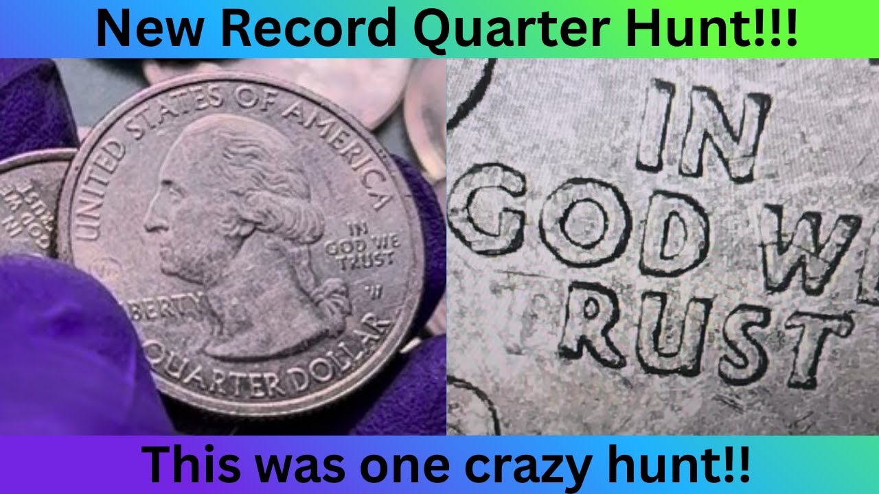 New Record Quarter Hunt!!! - YouTube