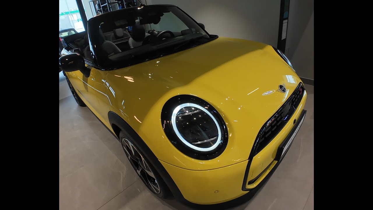 MINI CABRIO S 2025.Exterior,interior,engine,trunk. - YouTube