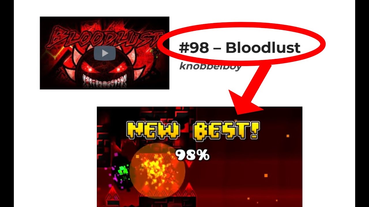 Bloodlust by Knobbelboy 98% (Extreme Demon) - YouTube
