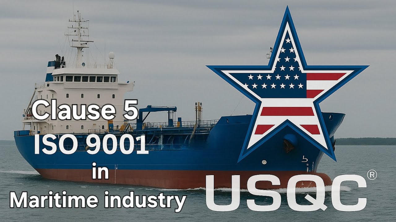 Navigating Leadership: ISO 9001 Clause 5 in Maritime industry - YouTube