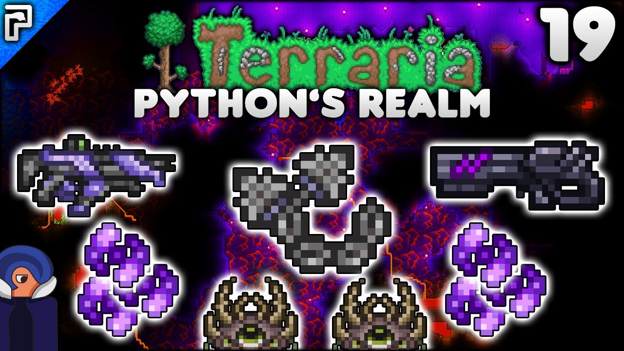 Ultimate Corruption Farming! | Python's Realm (Terraria Let's Play ...