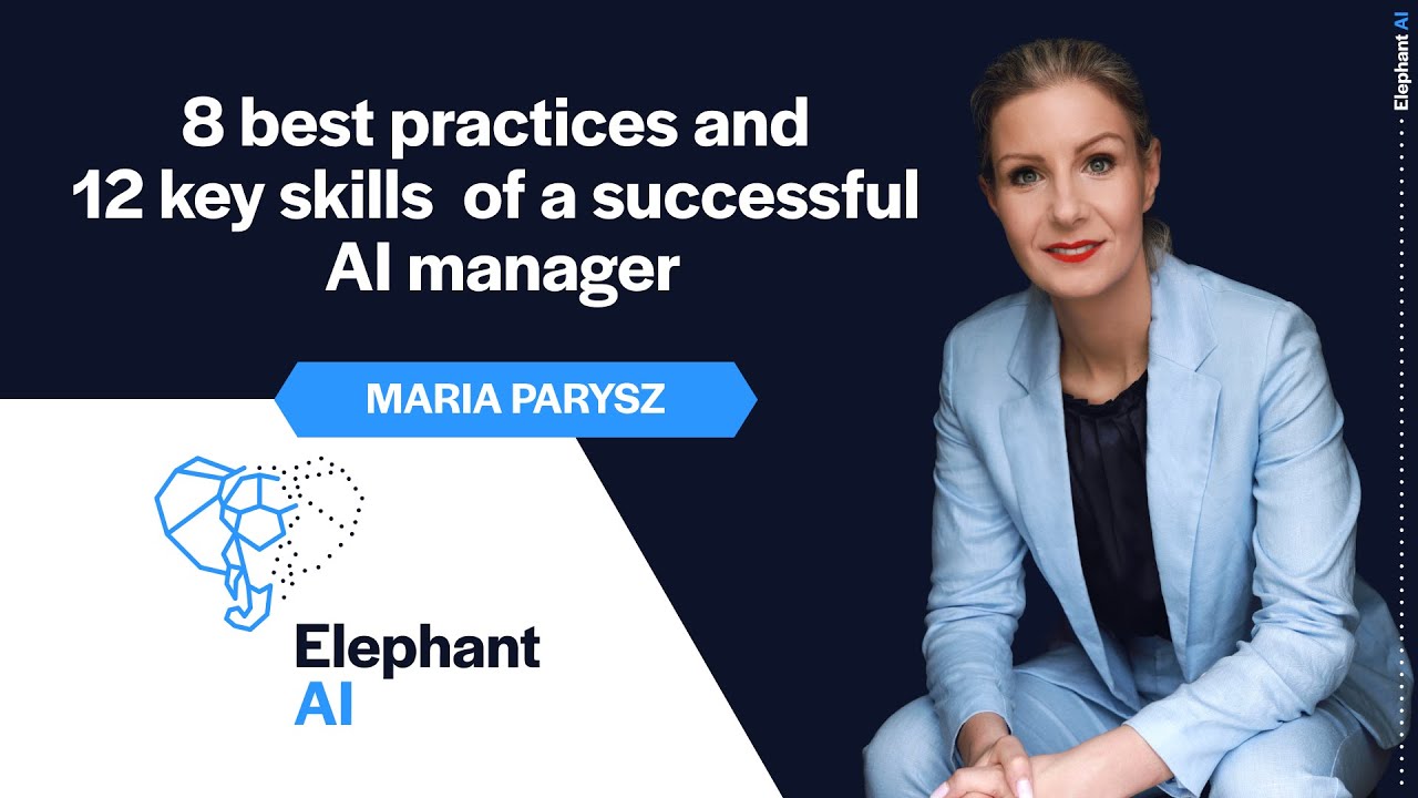 8 best practices and 12 key skills of a successful AI manager - YouTube