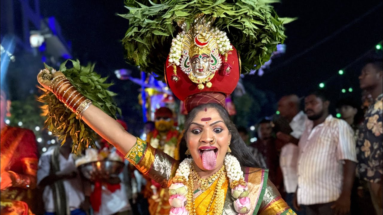 Jogini Pavani Bonam 2025 | Pavani Bonam Dance At Aramaisamma Bonalu ...