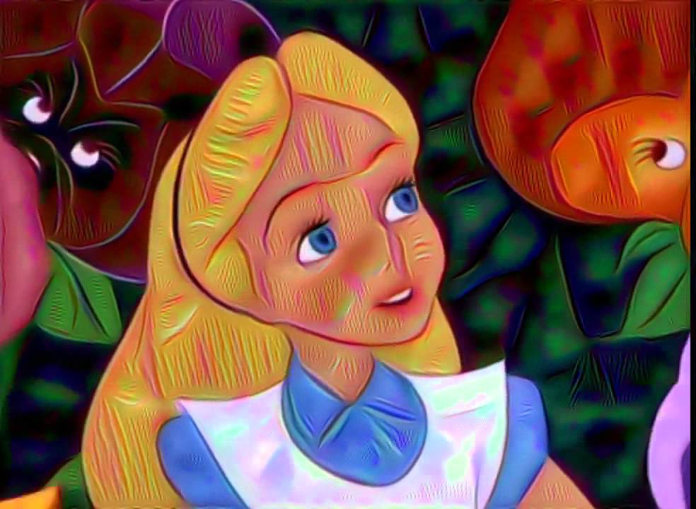 Deep Dreaming of Alice - YouTube