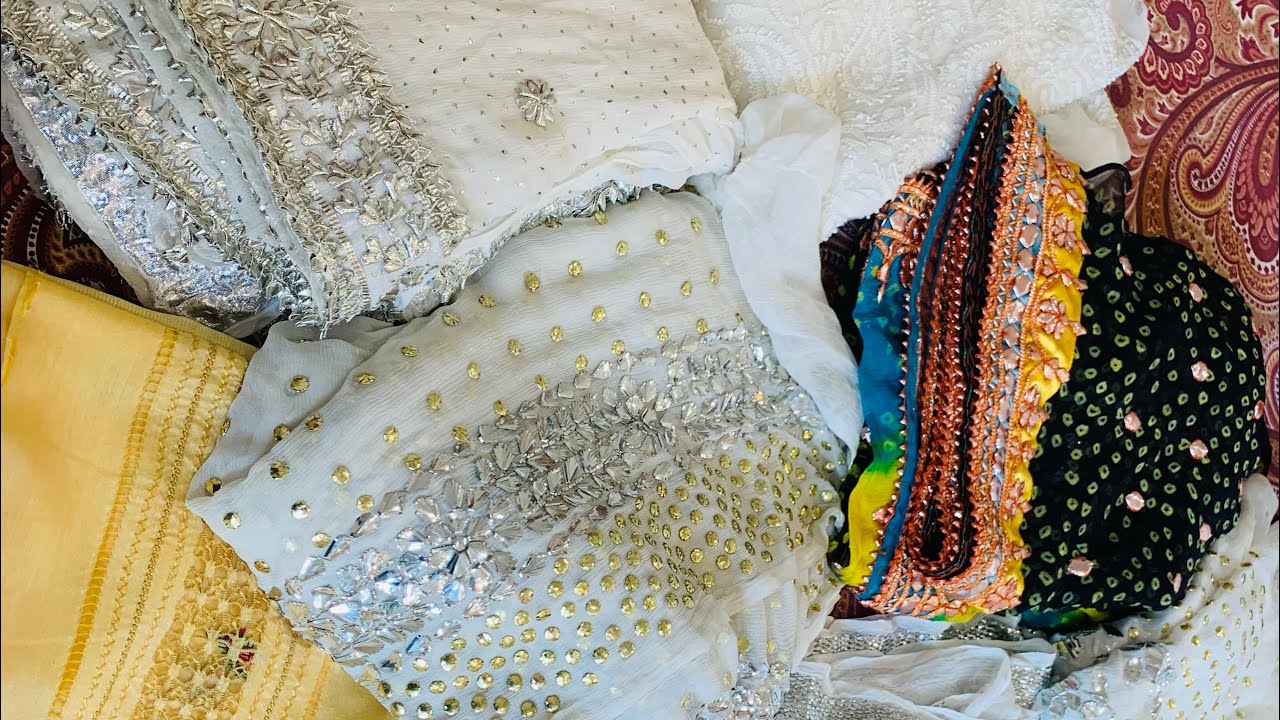 Mukaish Work Dresses | Amber Collection | WhatsApp +92-3020888108 or ...