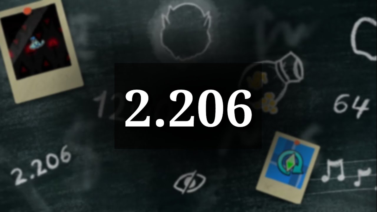 Geometry Dash 2.206 - ОБЗОР - YouTube