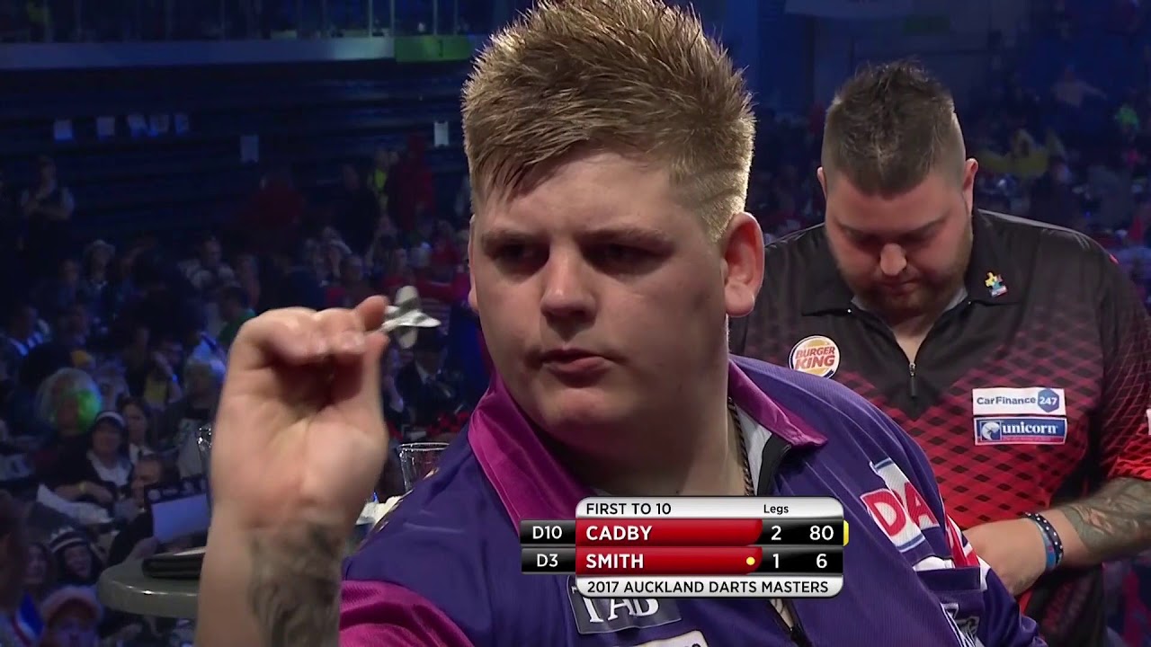 Michael Smith - Corey Cadby Quarter Final Auckland Darts Masters - YouTube