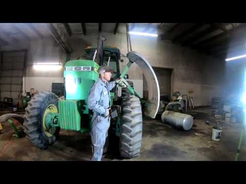 4455 John Deere steering repair - YouTube
