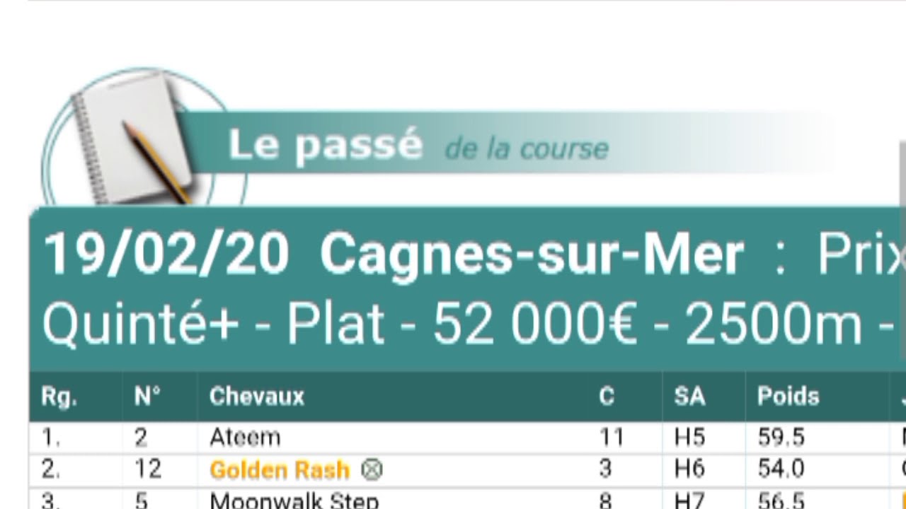 Le meilleur (site) pour gagner au Pmu - YouTube