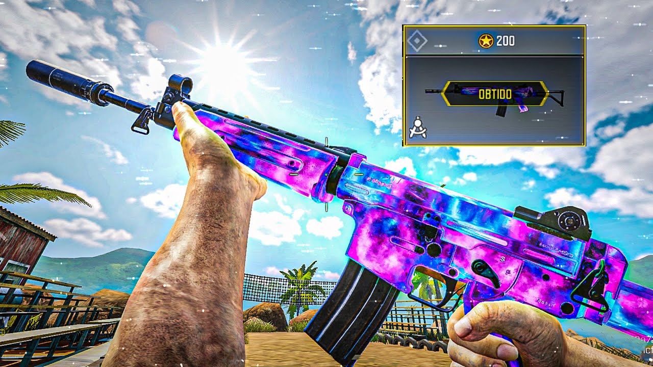 FINALMENTE LIBEREI A KRIG 6 DARK MATTER DO LEVEL 200! (COD MOBILE ...
