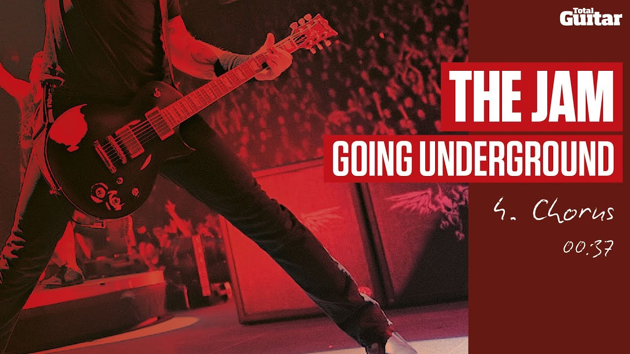 Guitar Lesson: The Jam 'Going Underground' -- Part Four -- Chorus ...