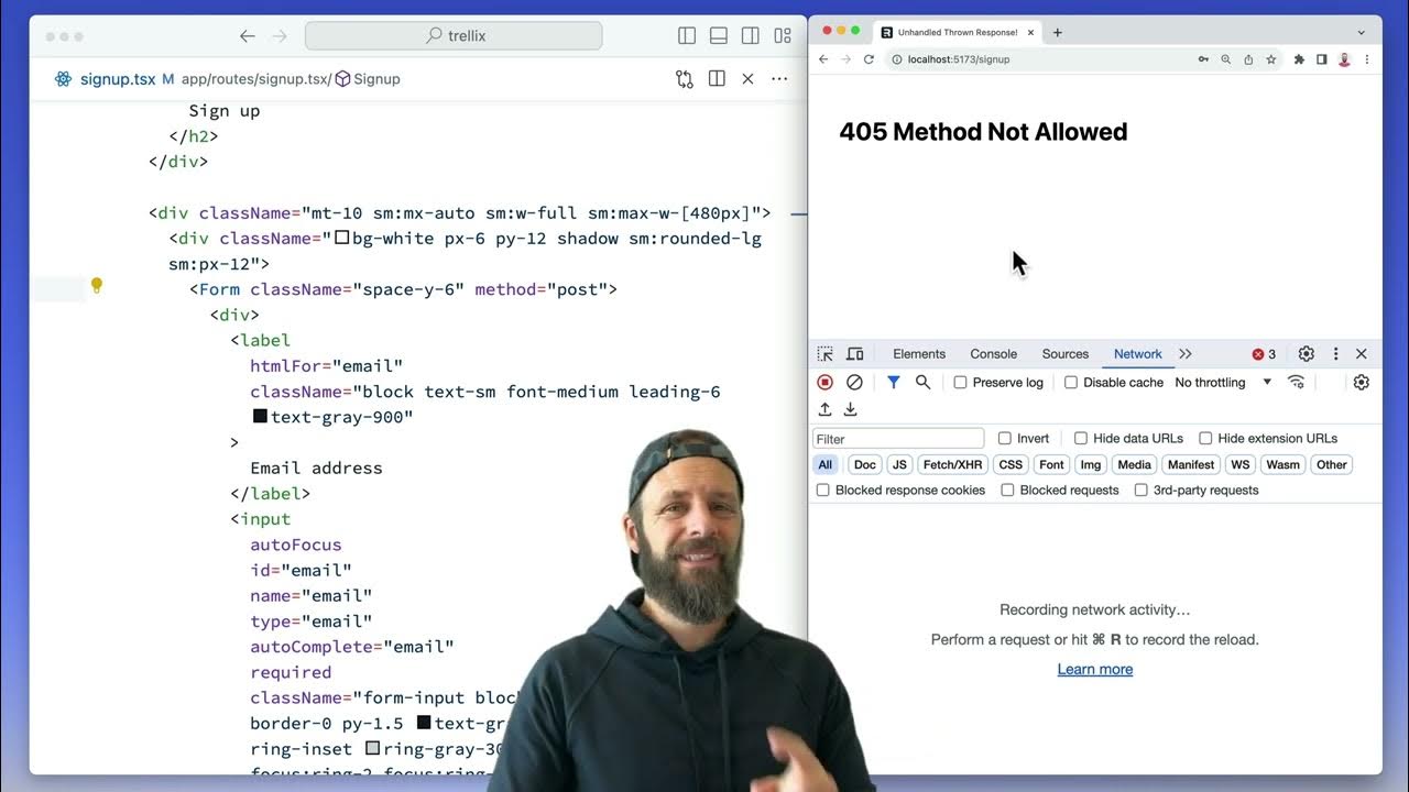 Forms: GET vs. POST and Remix Actions - YouTube