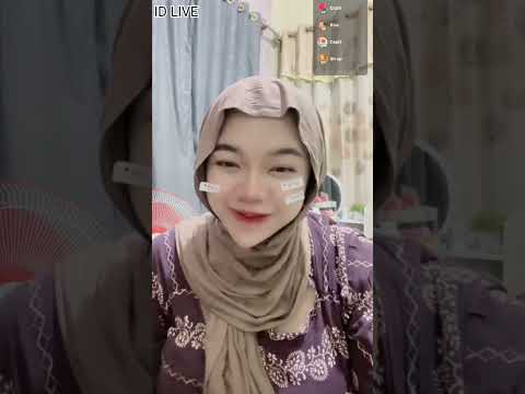 Live tiktok hijab cantik pulen Afifah alazam jepit manja