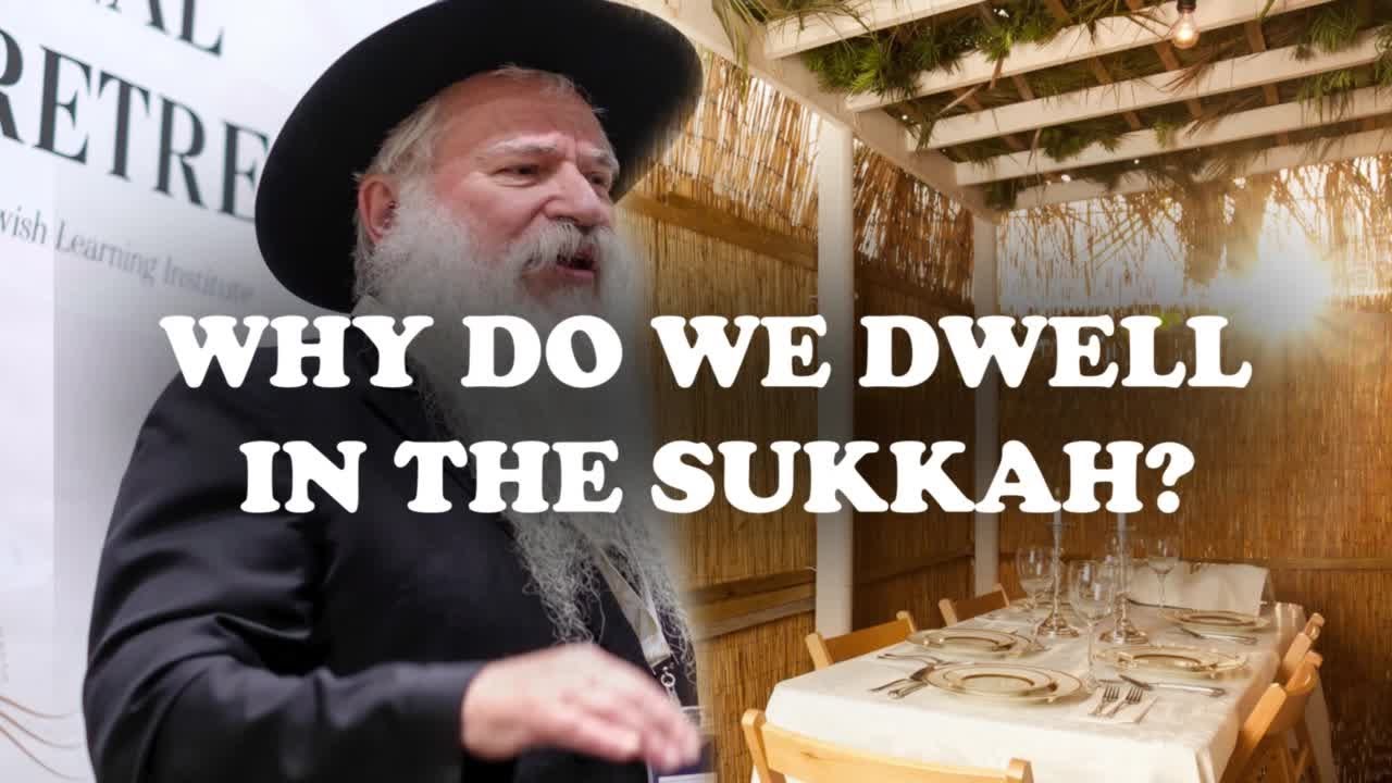 Why Do Jews Sit In The Sukka? What Is Sukkot? - YouTube