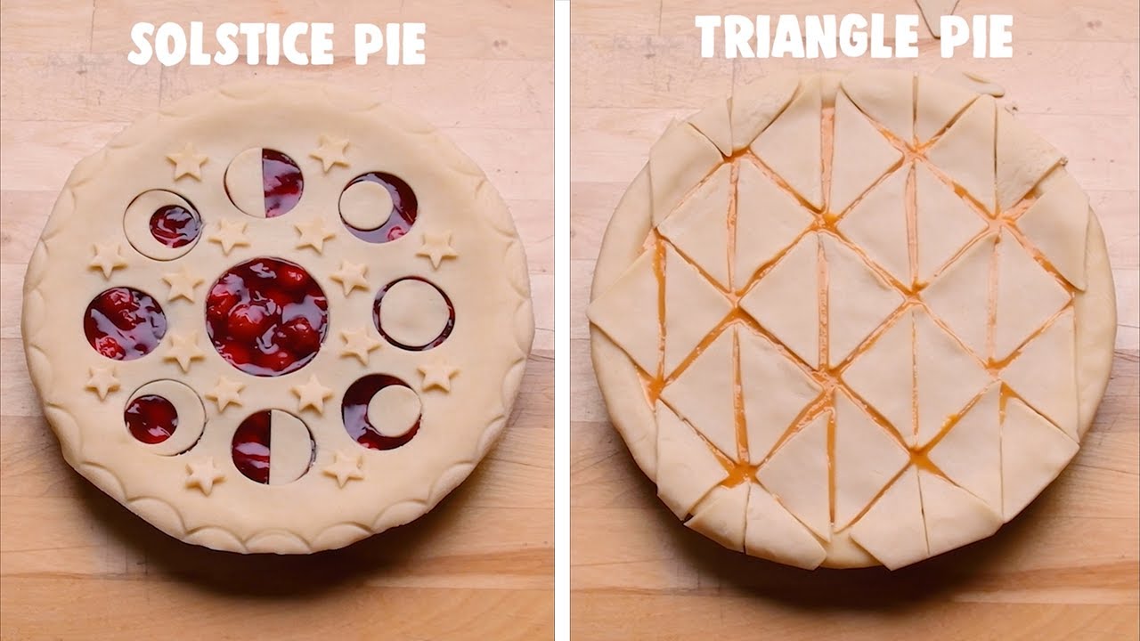 These 4 designs are PIE-fect! 🥧🌙🫐 - YouTube