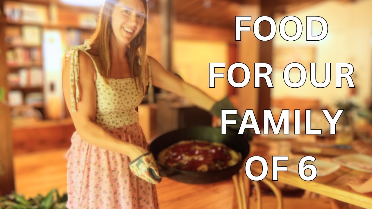 WHAT MY FAMILY OF 6 EATS IN A WEEK - YouTube