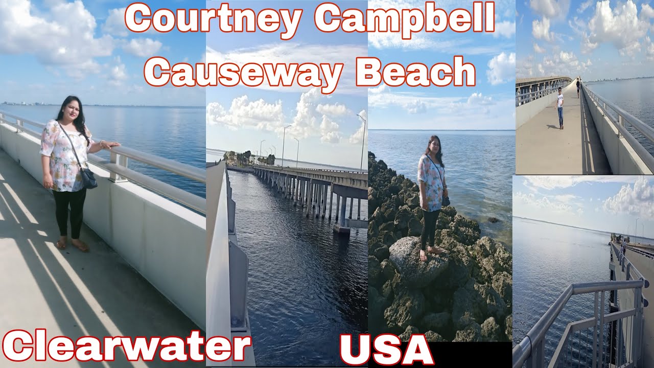 Courtney Campbell Causeway Beach//Tampa//walking the Courtney Campbell ...