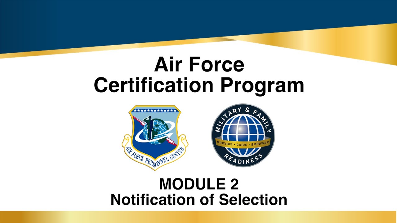 M&FRC Certification Module 2 - YouTube