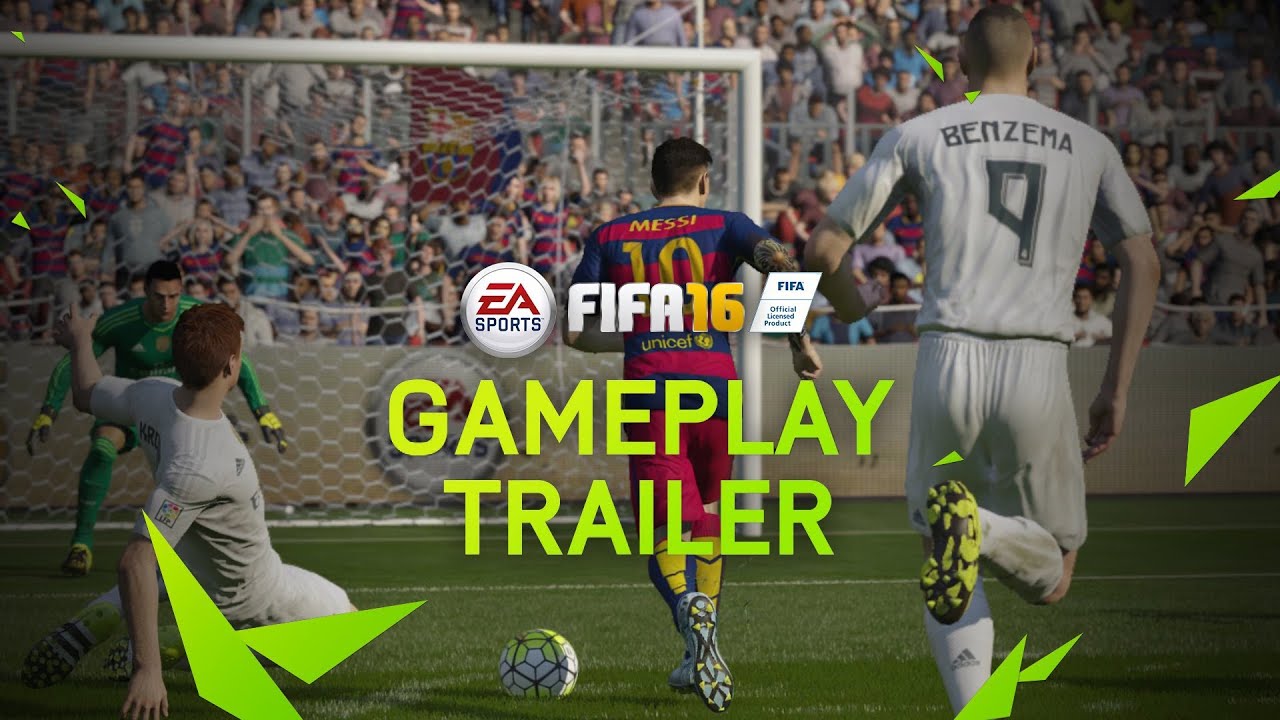 FIFA 16 Official Gameplay Trailer - PS4, Xbox One, PC - YouTube