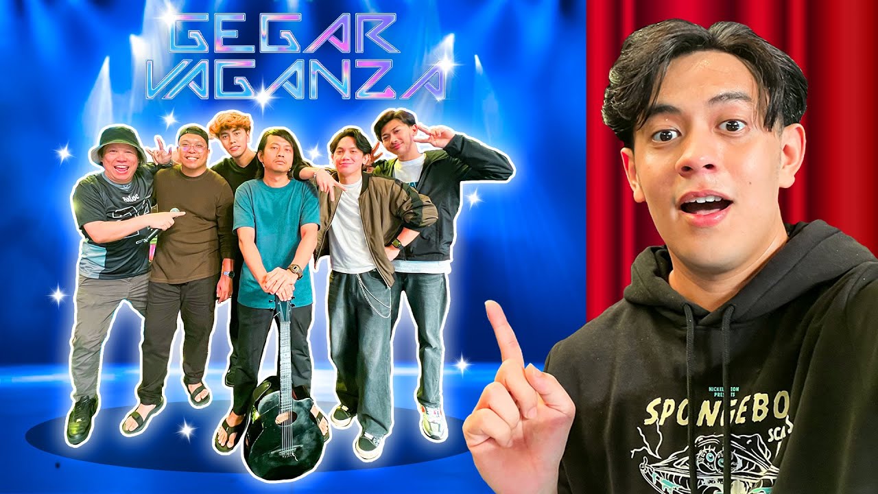 AKU DAN RYAN BAKERY GANG MASUK GEGAR VAGANZA! | Rushdan Wafa Vlogs ...