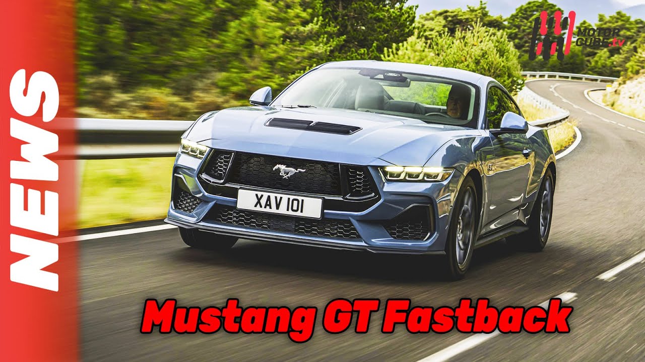NEW FORD MUSTANG GT FASTBACK 2024 - FIRST LOOK - YouTube