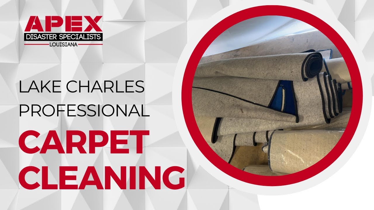 Lake Charles Carpet Cleaning | APEX Disaster Specialists - YouTube