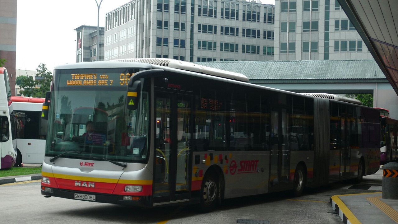 SMRT Bus Service 969, TIB1122H - YouTube