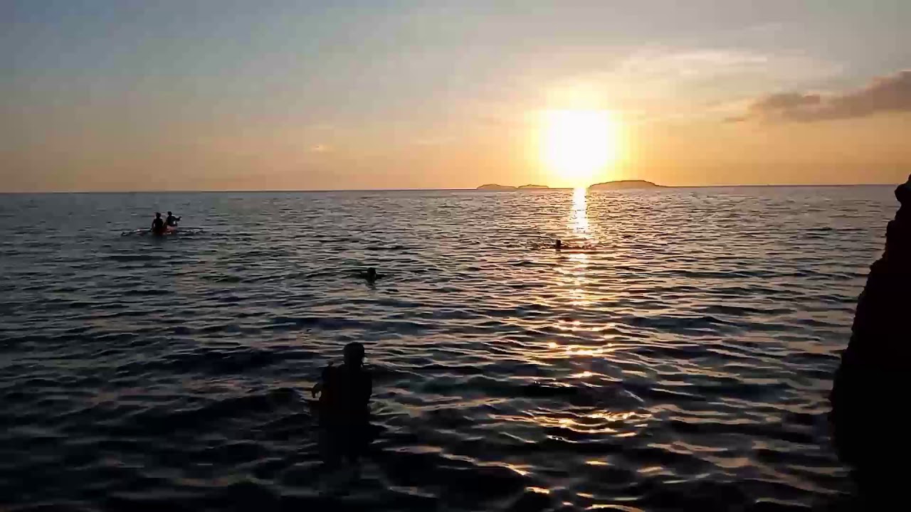 Beach Sunset for Sunset lovers ( No copyright background Music ) - YouTube