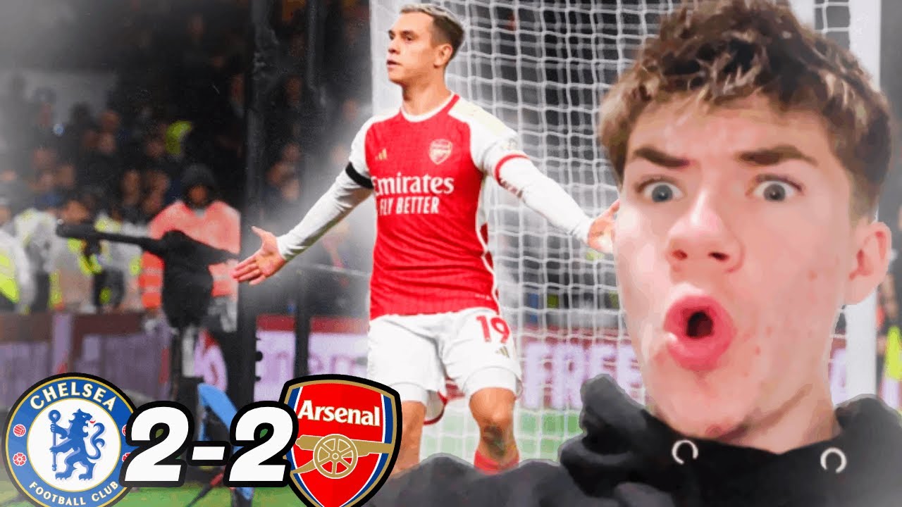 Trossard Goal Earns Draw! | Chelsea 2-2 Arsenal (Reaction) - YouTube