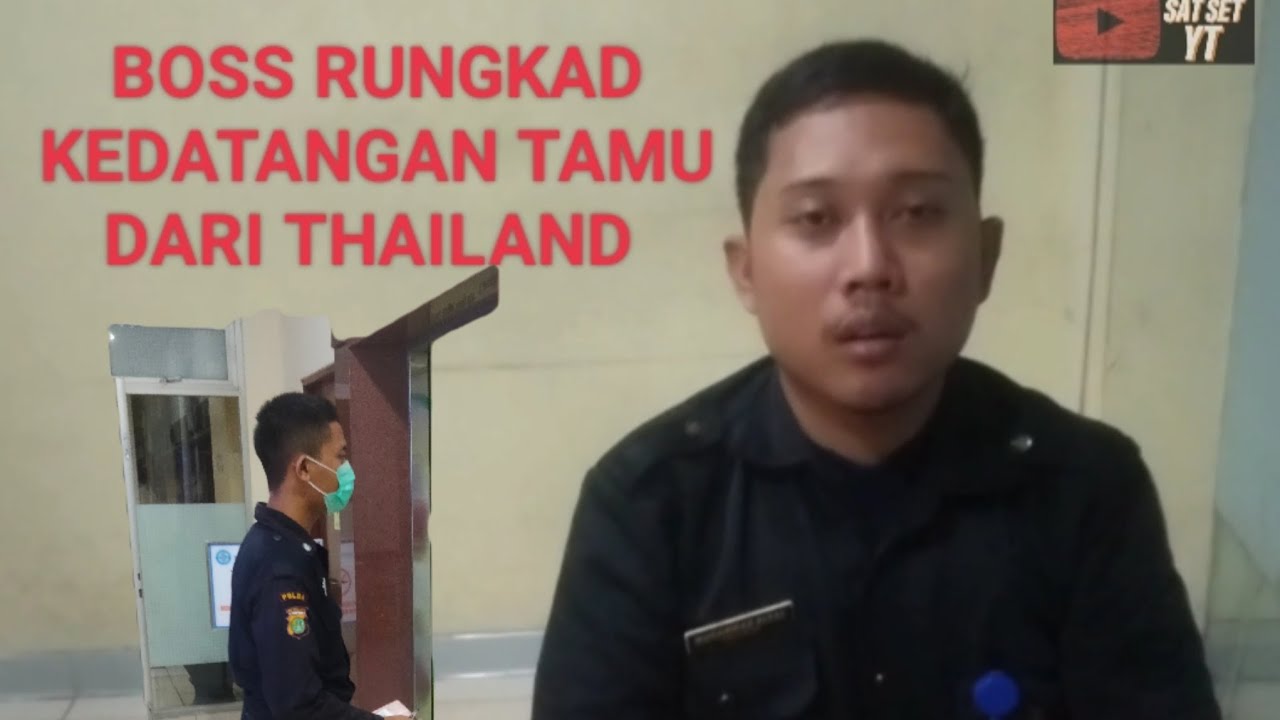 BOSS RUNGKAD KEDATANGAN TAMU DARI THAILAND ‼️ #fyp #fypシ #memes #meme # ...