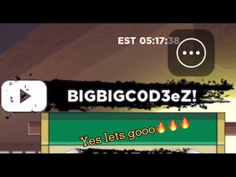 NEW BIGGG CODES (100k Rellcoins) use this fast before it’s too late😁😉 ...