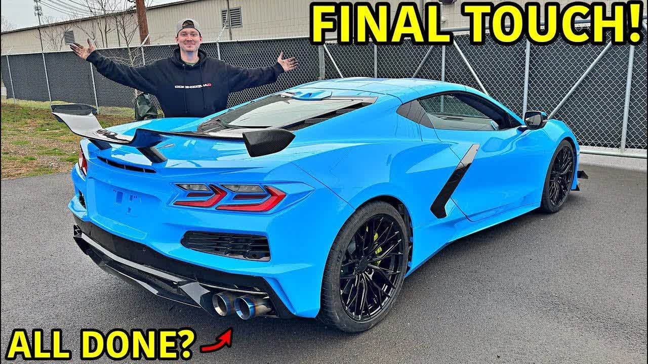 【GOONZQUAD兄弟】Rebuilding A Wrecked 2023 Corvette C8 Part 13!!! - YouTube