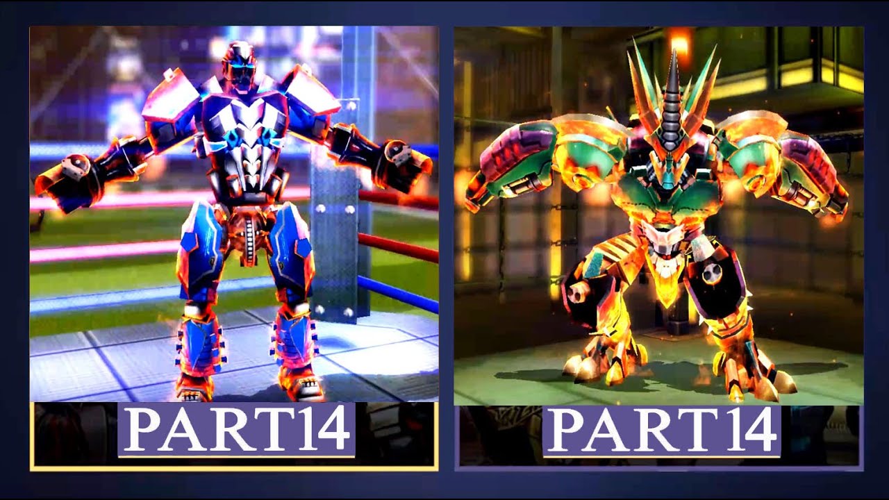 Real Steel Champions VIP BRAWL - AZTEC & DRAGO #14 ROBOTS PRO Series of ...