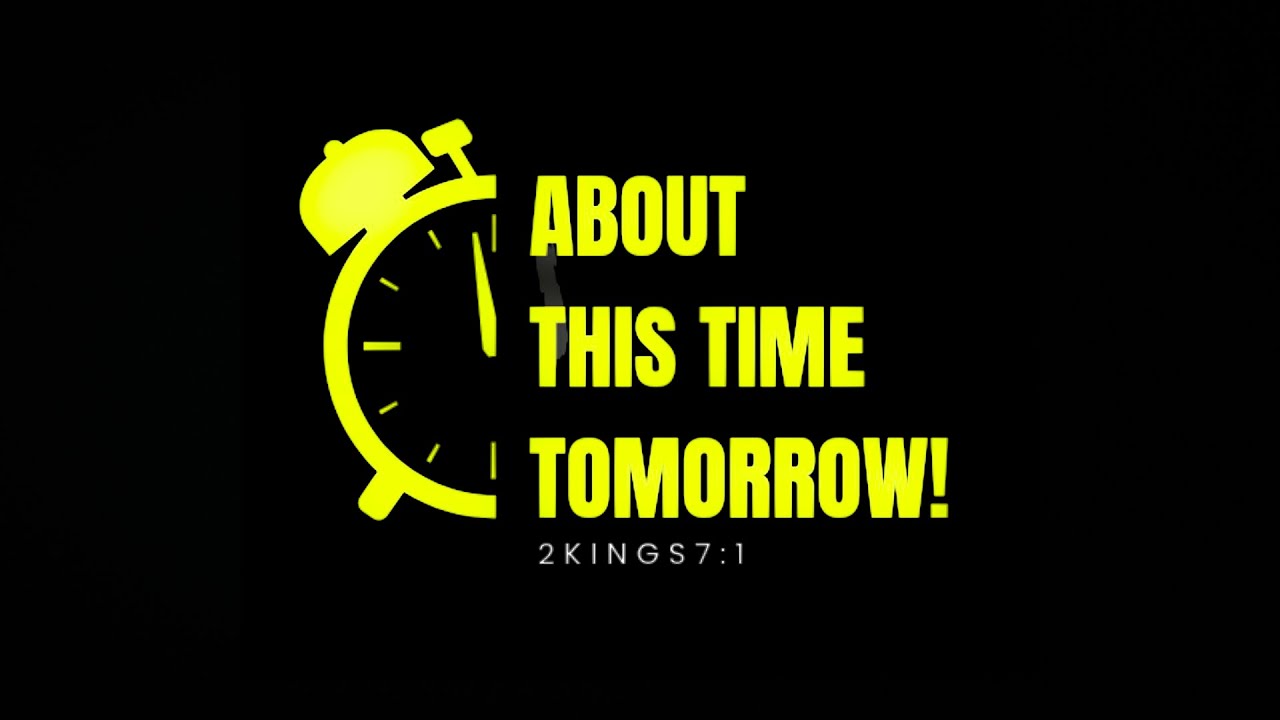 Bishop John Wesley Jones - About This Time Tomorrow - YouTube