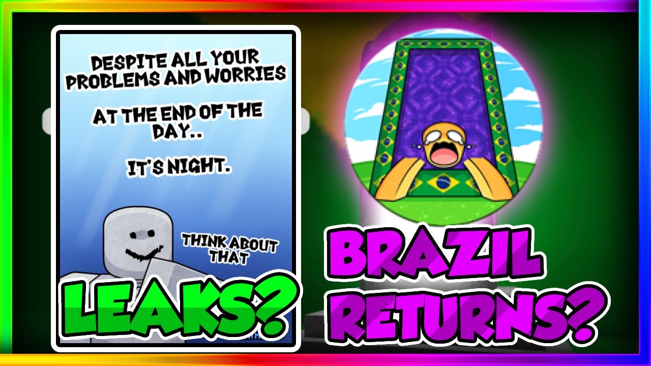 SLAP BATTLES MORTIS LEAK AND BRAZIL DIMENSION RETURNS? | ROBLOX - YouTube