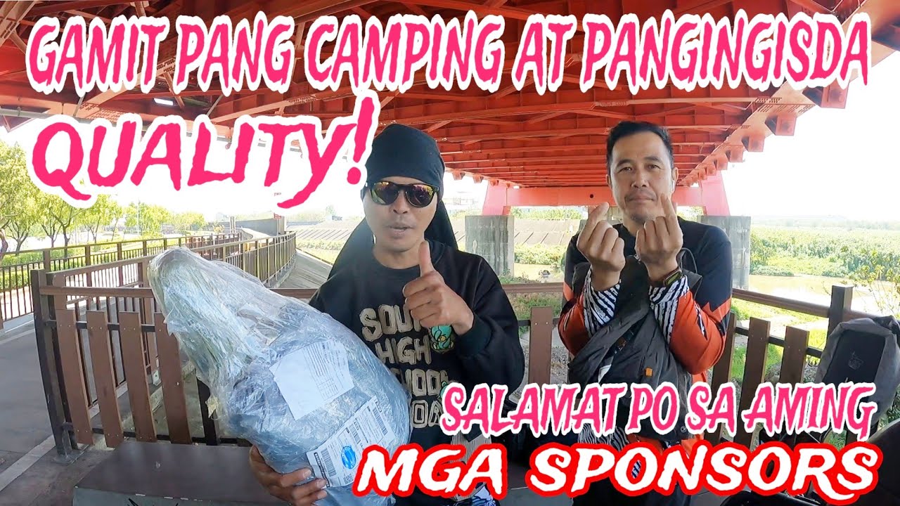 Dumagsa Ang Mga Dekalidad Na Gamit Sa Camping, At Fishing Adventure ...