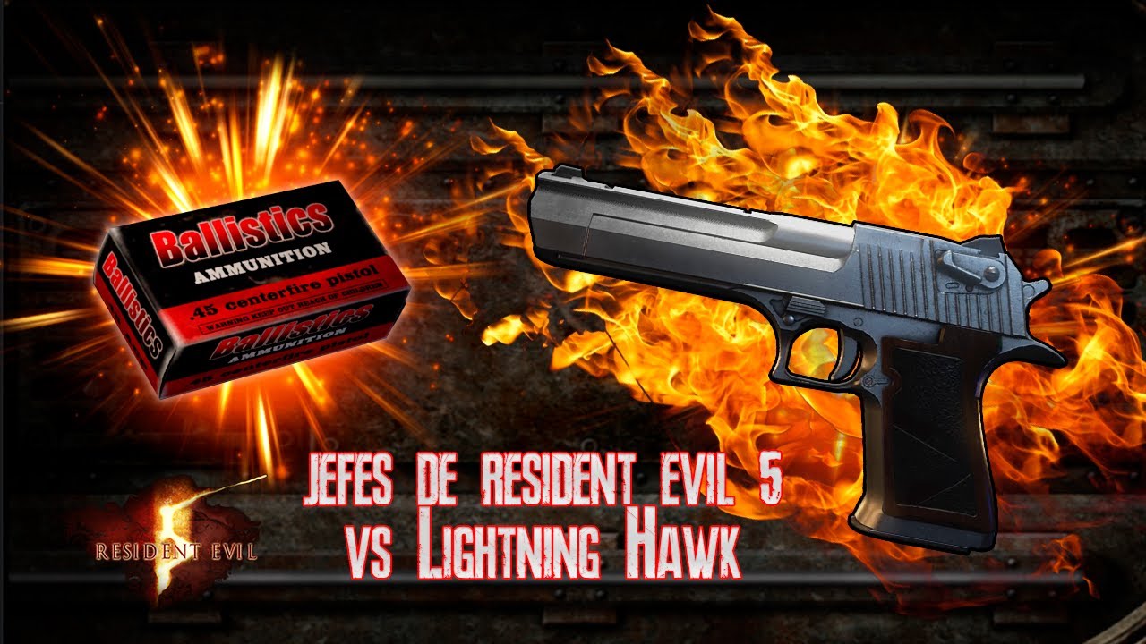 Jefes de resident evil 5 vs Lightning Hawk - YouTube