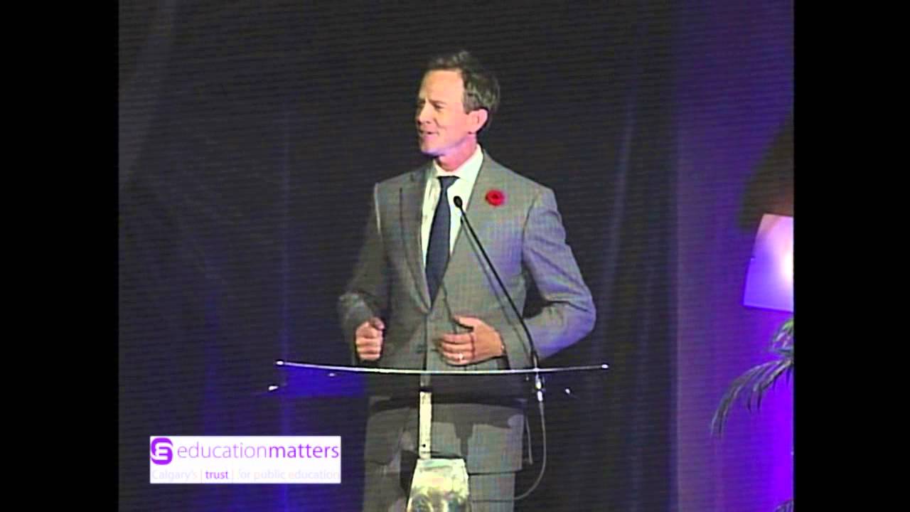 George Gosbee Accepts 2012 Calgary Board of Education Distinguished ...