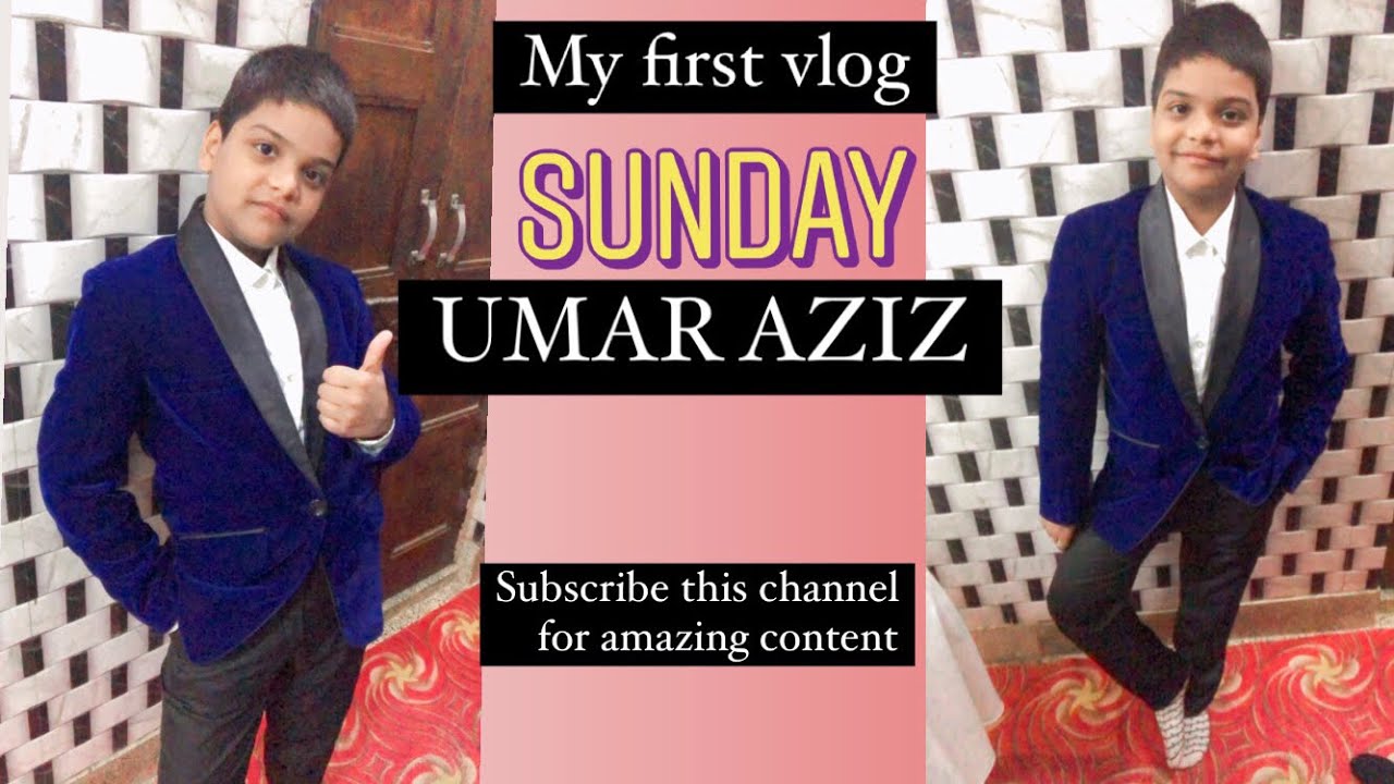 My first flog| SUNDAY| 30- APRIL| with Rose 🌹 | UMAR AZIZ| - YouTube