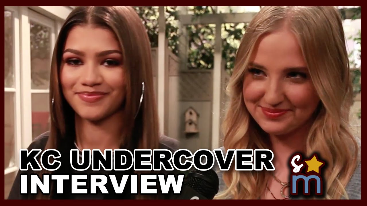 KC UNDERCOVER Set Interviews w/ Zendaya, Veronica Dunne, Kadeem Hardison - YouTube