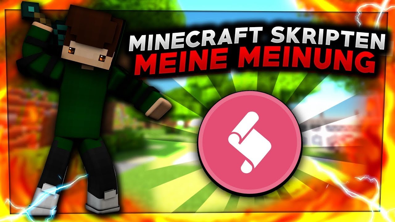 MINECRAFT SKRIPT | Meine Meinung - YouTube